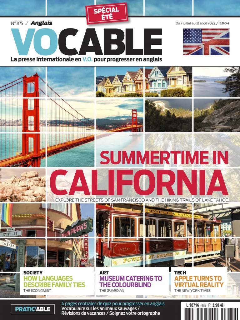 Vocable Anglais 2022 875 Juillet 7 | PDF