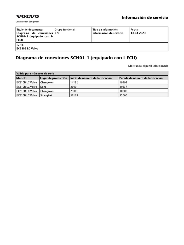 Diagrama de Conexiones SCH01-1 (Equipado Con I-ECU) | PDF | Tecnología e ingeniería