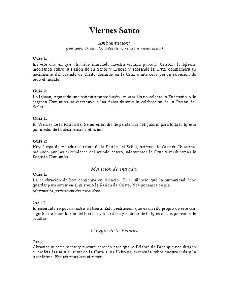 Viernes Santo | PDF