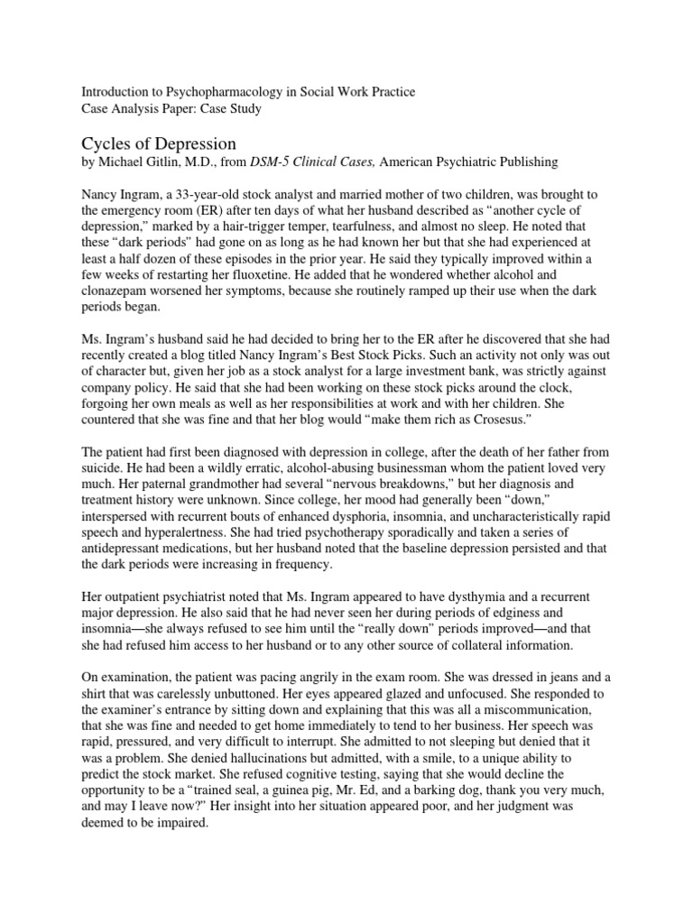 Case Analysis Paper Case Study | PDF