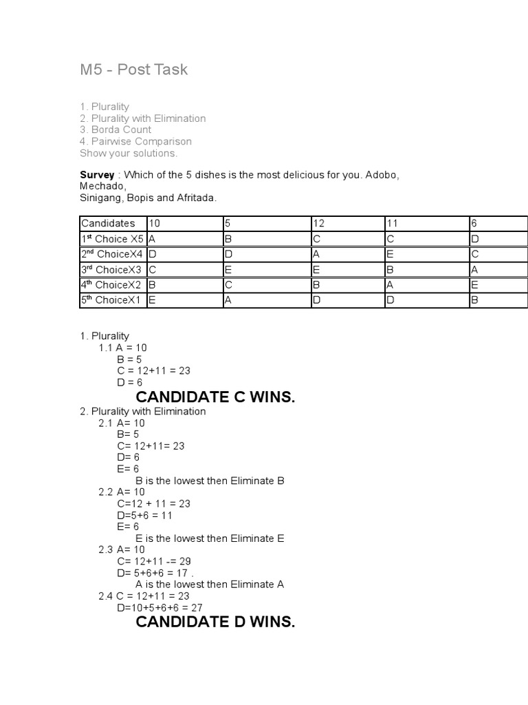 M5 - Post Task | PDF
