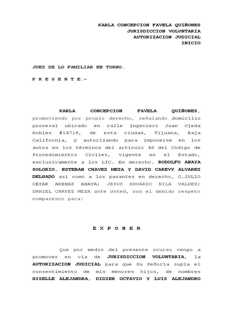 JURIS VOL DE CONSENTIMIENTO | PDF | Pasaporte | Gobierno y personalidad