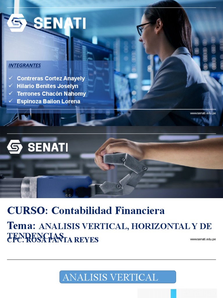 Analisis Vertical, Horizontal y de Tendencias Grupo | PDF | Ciencias económicas | Economias