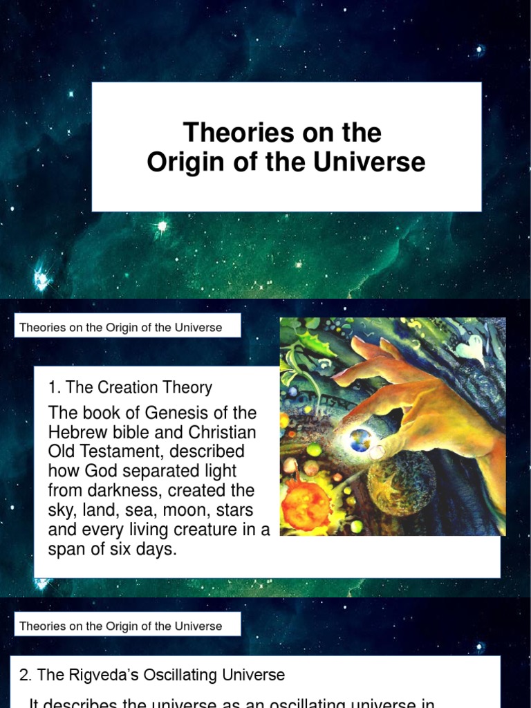 1 - The Origin of The Universe | PDF | Universe | Big Bang