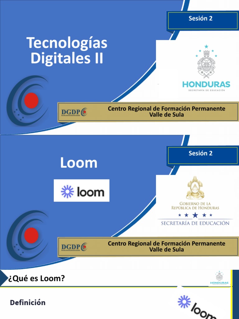 Presentación Loom | PDF