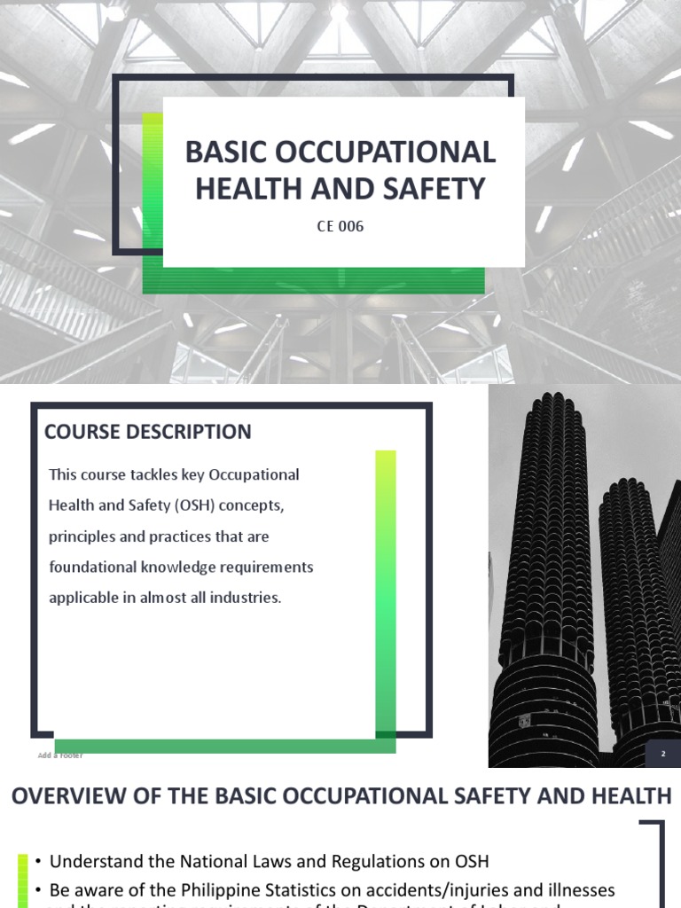 Ce006 Presentation2 | PDF | Occupational Safety And Health | Safety