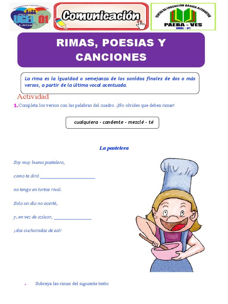 Rimas, Poesías y Canciones | PDF | Cultivos | Comida y bebida