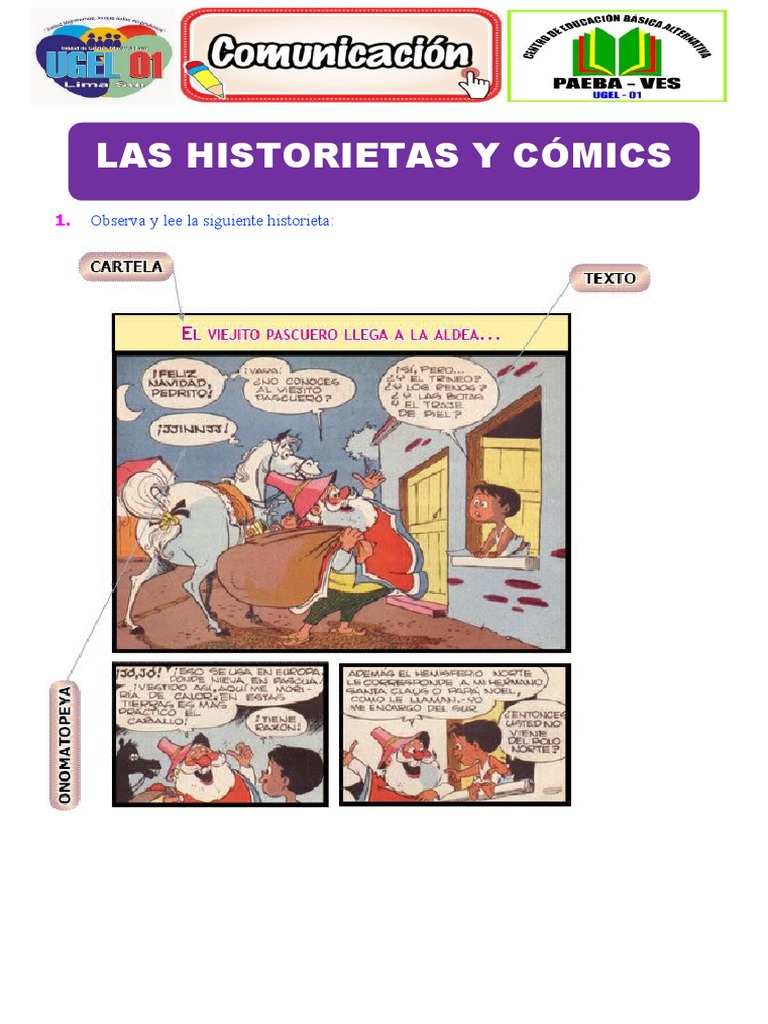 Las Historietas y Cómics | PDF