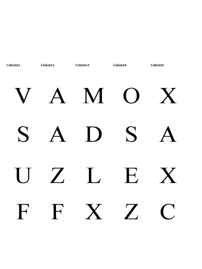 Data Table with Multiple Columns | PDF