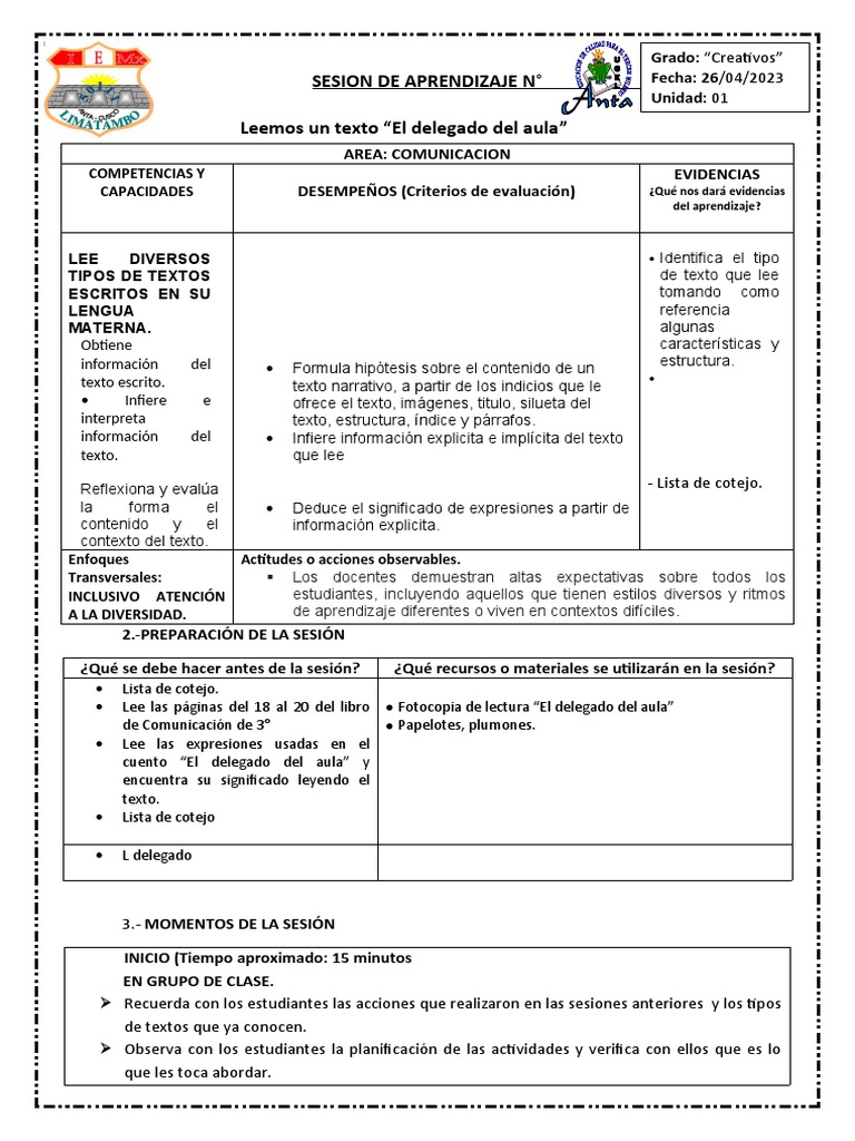 Escribimos Un Cuento Sobre La Amistad Pdf