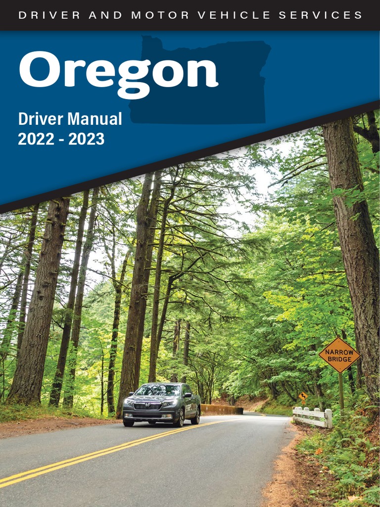 Oregon: Driver Manual 2022 - 2023 | PDF | Traffic | Intersection (Road)