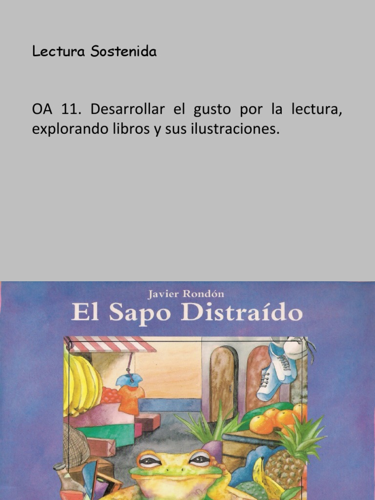 El Sapo Distraido | PDF | Poesía