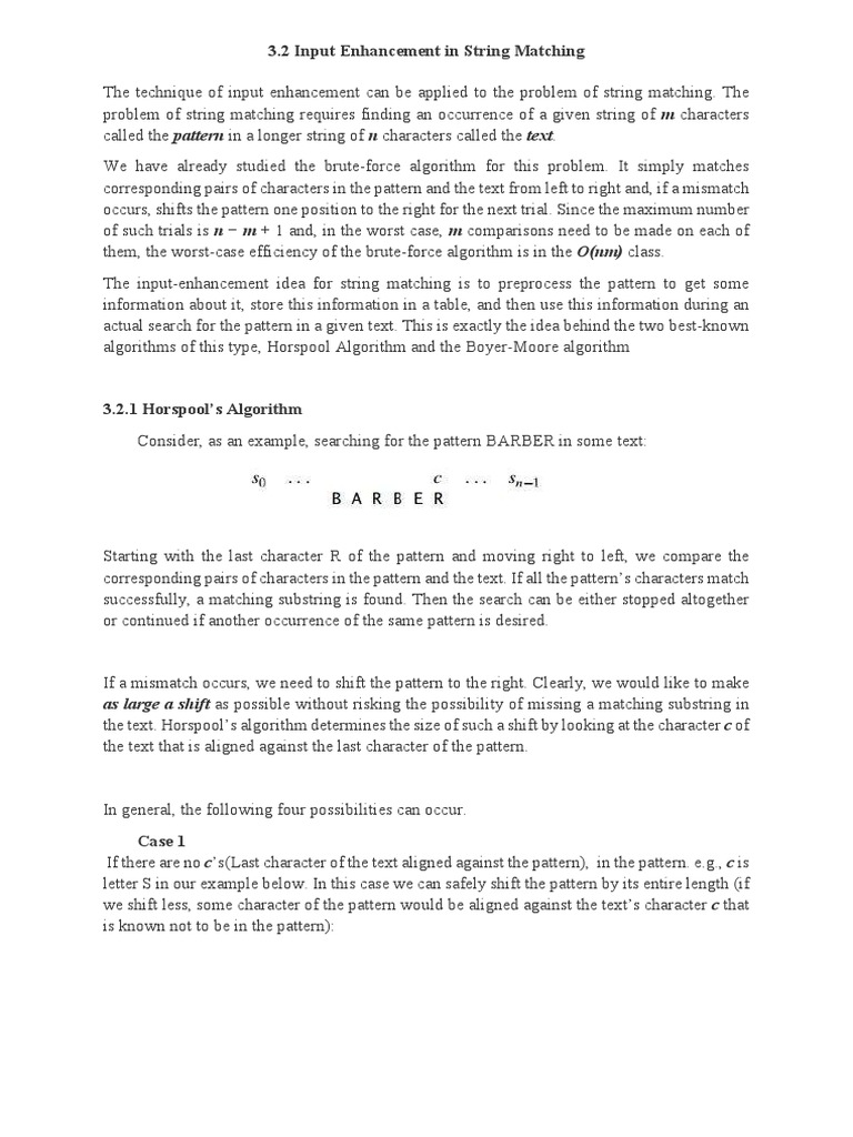 String Matching for Programmers | PDF | Mathematical Logic | Computer Science