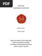 Makalah Hardware, Software, Dan Brainware Komputer | PDF