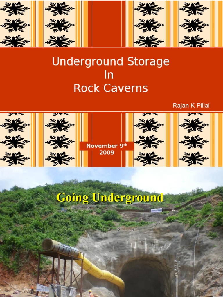 Underground Storage Solutions in Rock Caverns | PDF | Petroleum | Cave