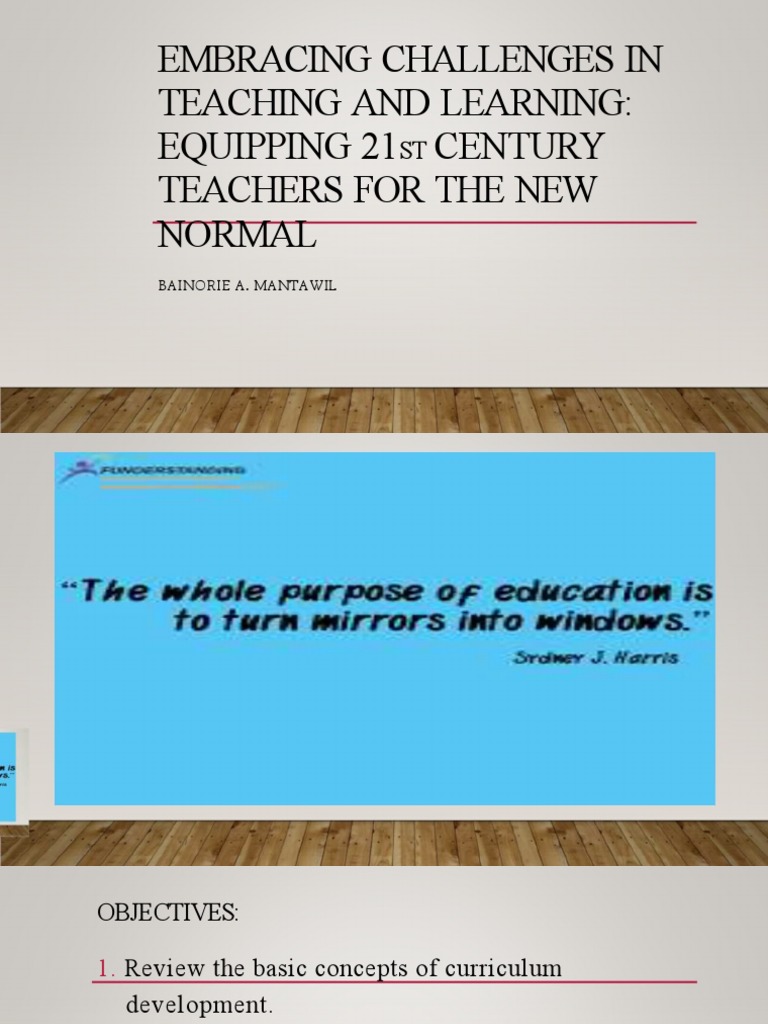 Embracing Challenges in Teaching and Learning | PDF | Educational ...