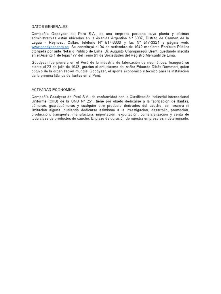 Analisis Eeff Good Year | PDF