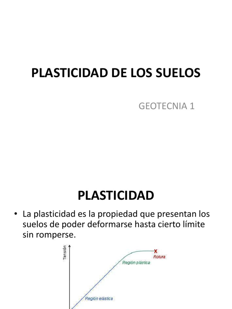 Propiedades de Plasticidad en Suelos | PDF | Plasticidad (Física ...