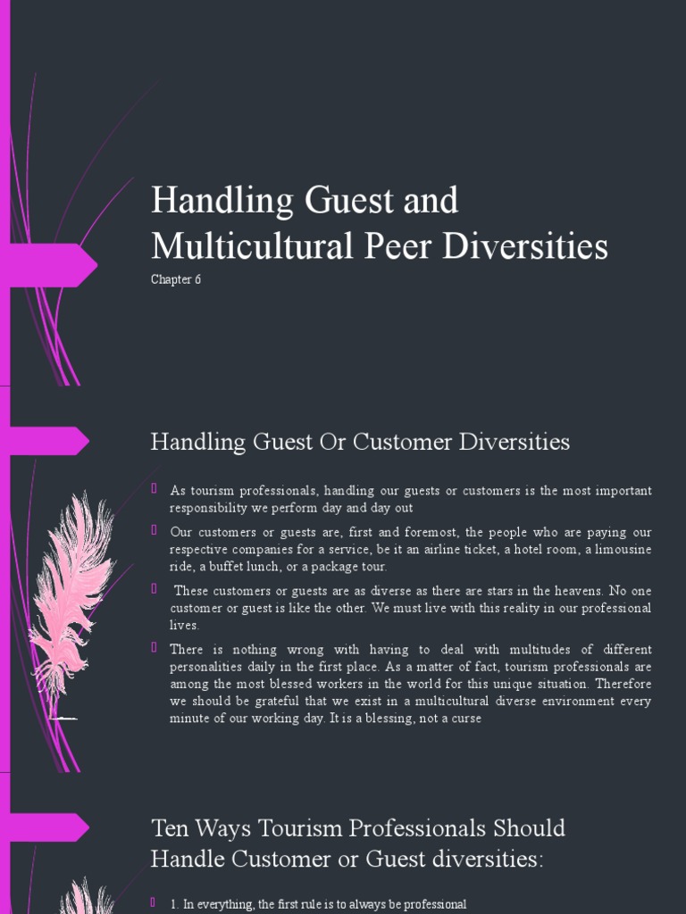 CHAPTER 6 Handling Guest and Multicultural Peer Diversities | Download ... CHAPTER 6 Handling Guest and Multicultural Peer Diversities | Download ...