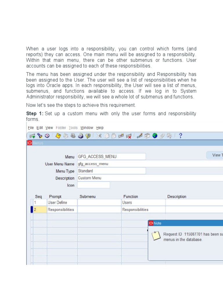 User and Responsibility | PDF