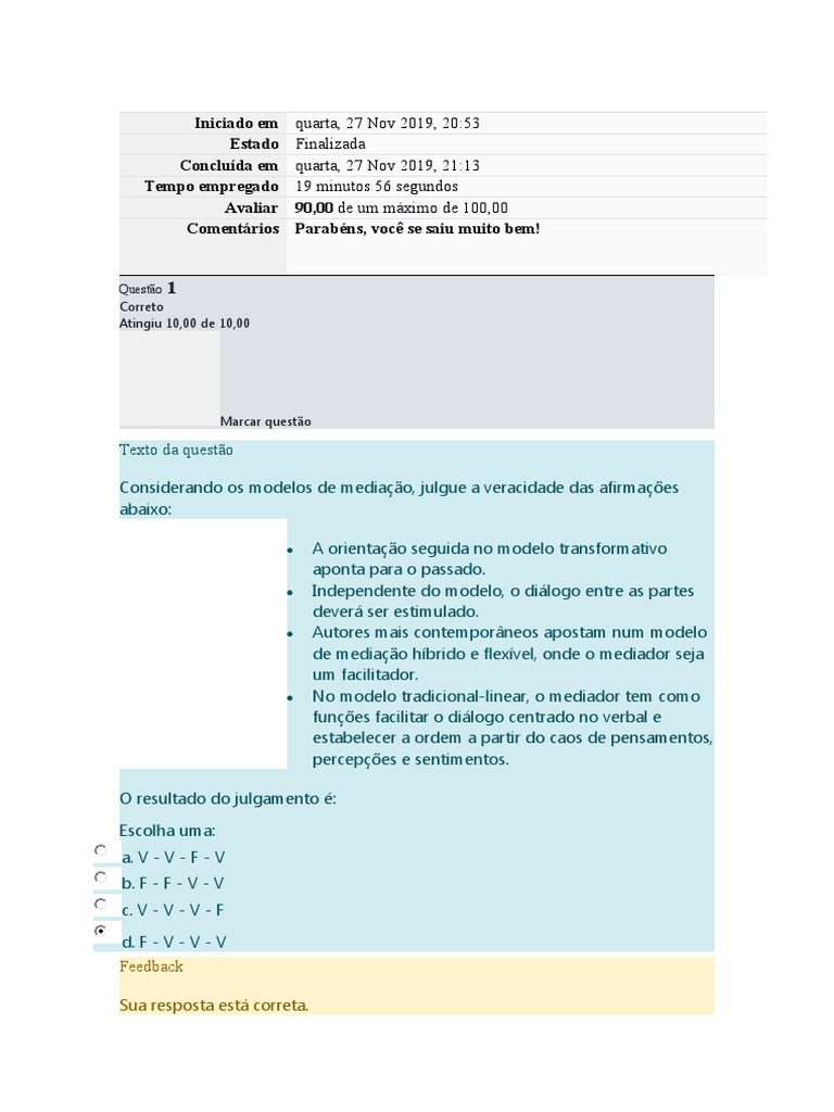 Mediação de Conflito | PDF Mediação de Conflito | PDF