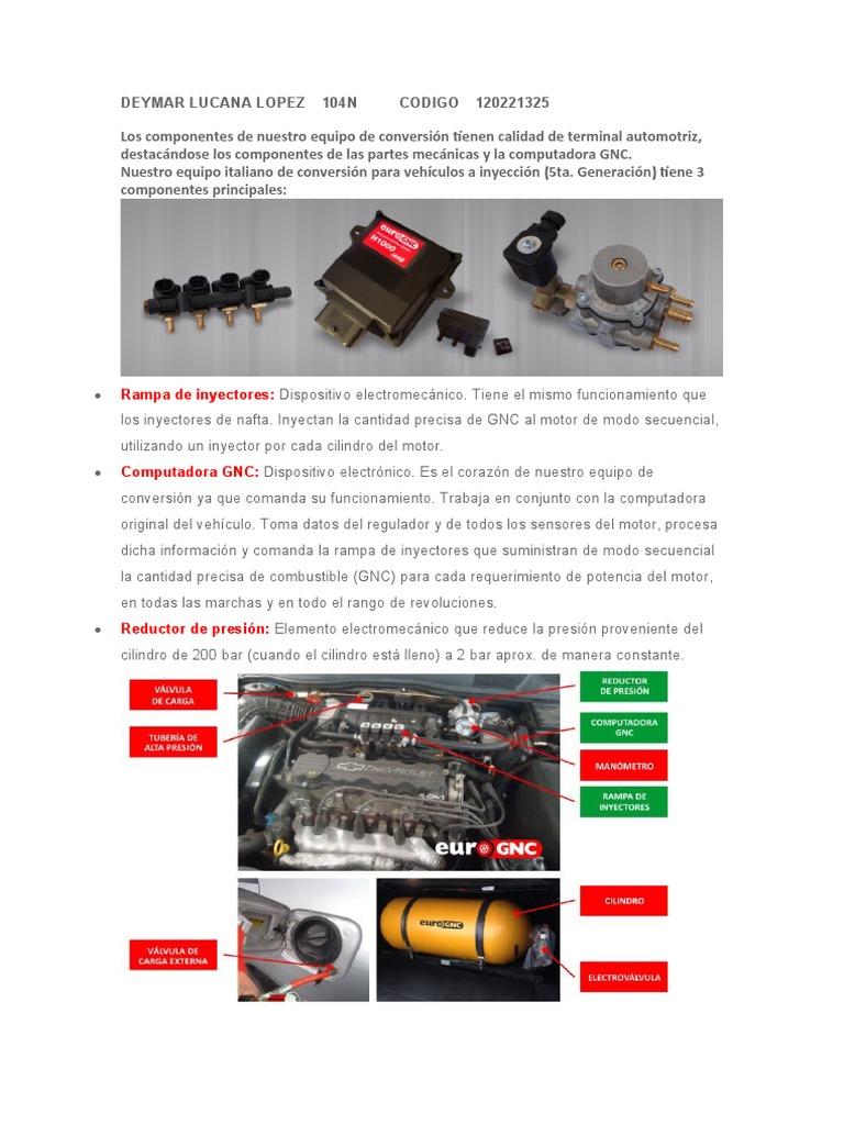 GNV 5ta Generacion | PDF | Inyección de combustible | Bienes manufacturados