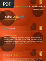 Struktur Kondisi Switch Case Dalam Bahasa C | PDF