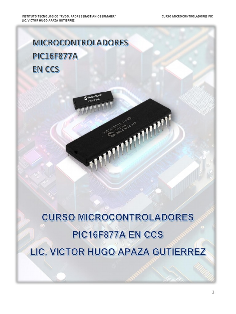 Texto Guia Micro Pic Vic Parte I | PDF | Microcontrolador | Informática