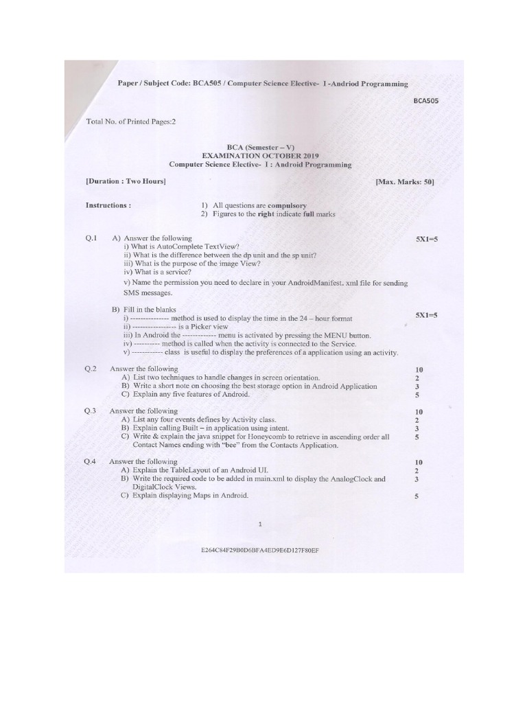 Android Programming | PDF