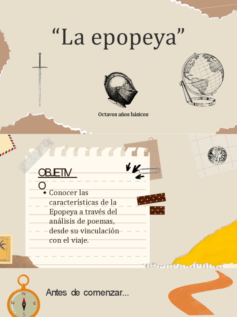 Epopeya Clase 1 Octavo | PDF