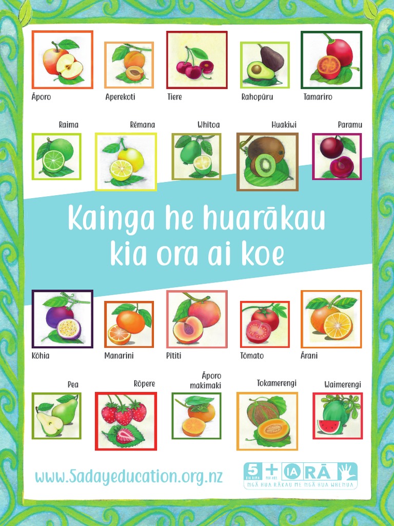 Fruit Chart A3 v5 1 | PDF