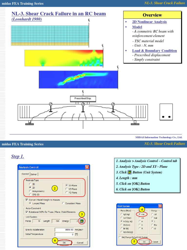 Midas Tutorial Fea 3 | PDF | Young's Modulus | Elasticity (Physics)