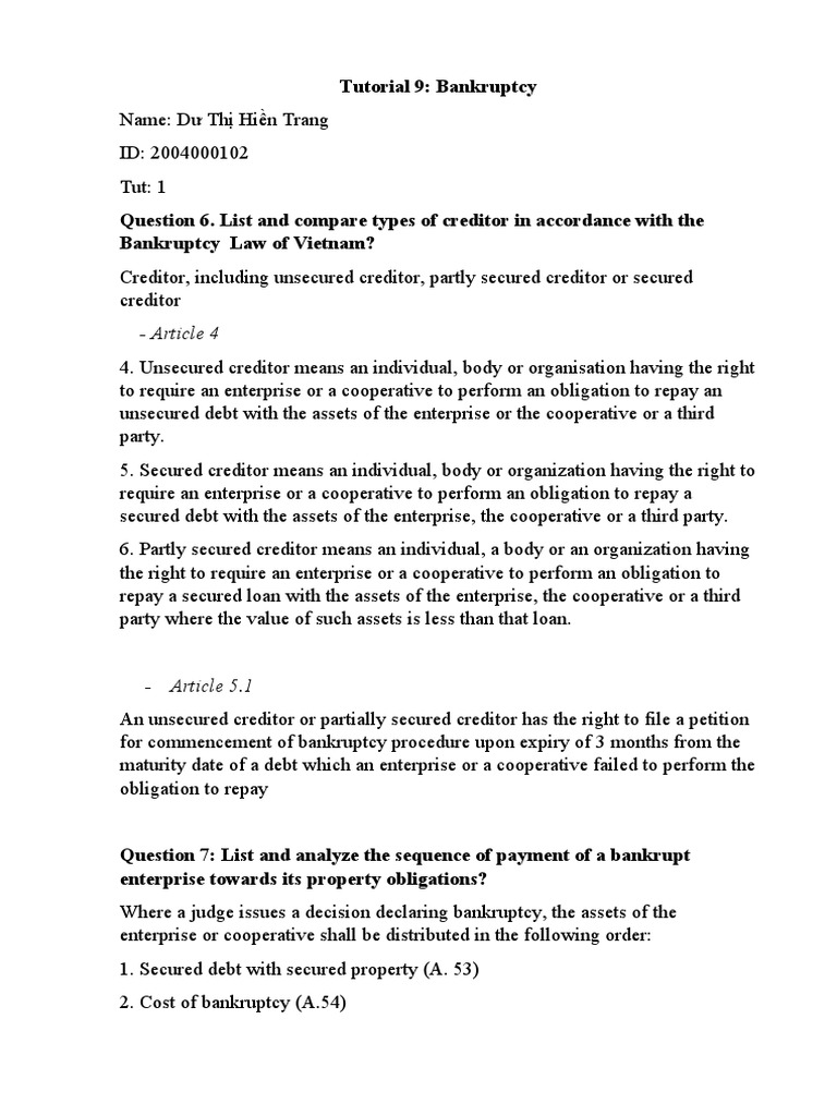 Homework Submission BLW Tut 9 | PDF