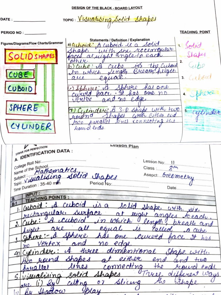 Visualising The Solid Shapes Class 8 TH | PDF | Linear Programming ...