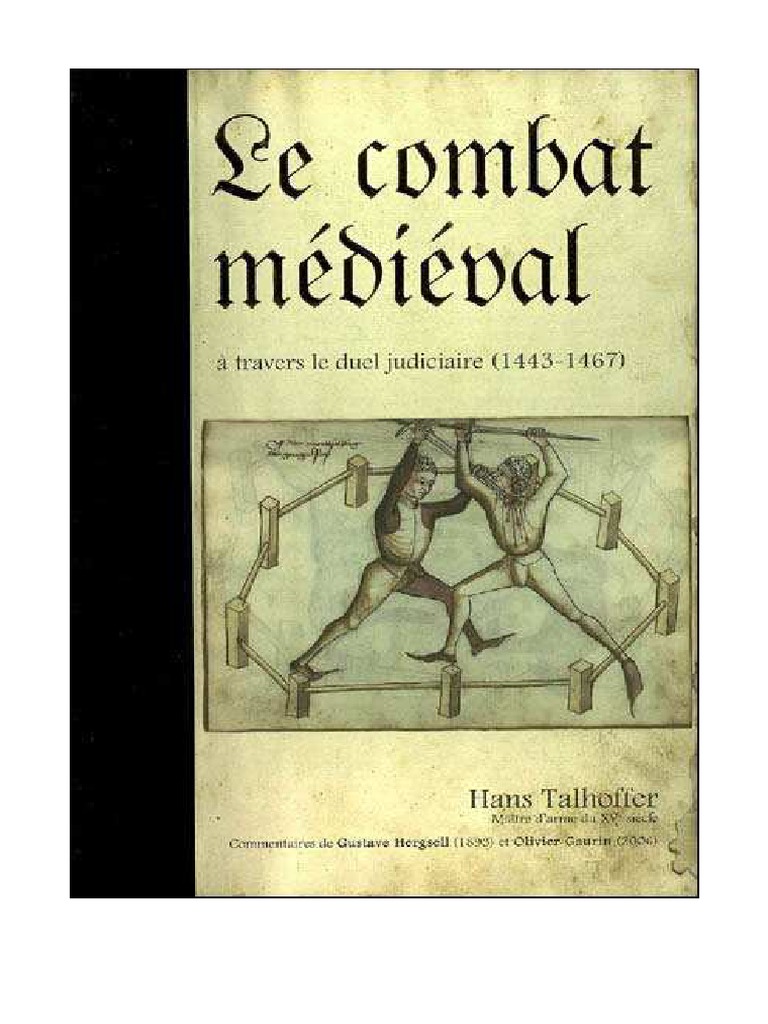 Talhoffer | PDF | Épée | Bouclier