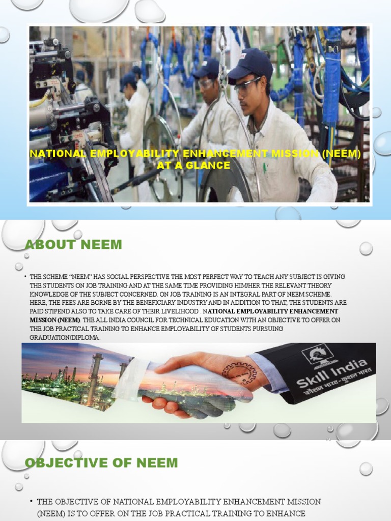 Neem | PDF | Employment | Vocational Education