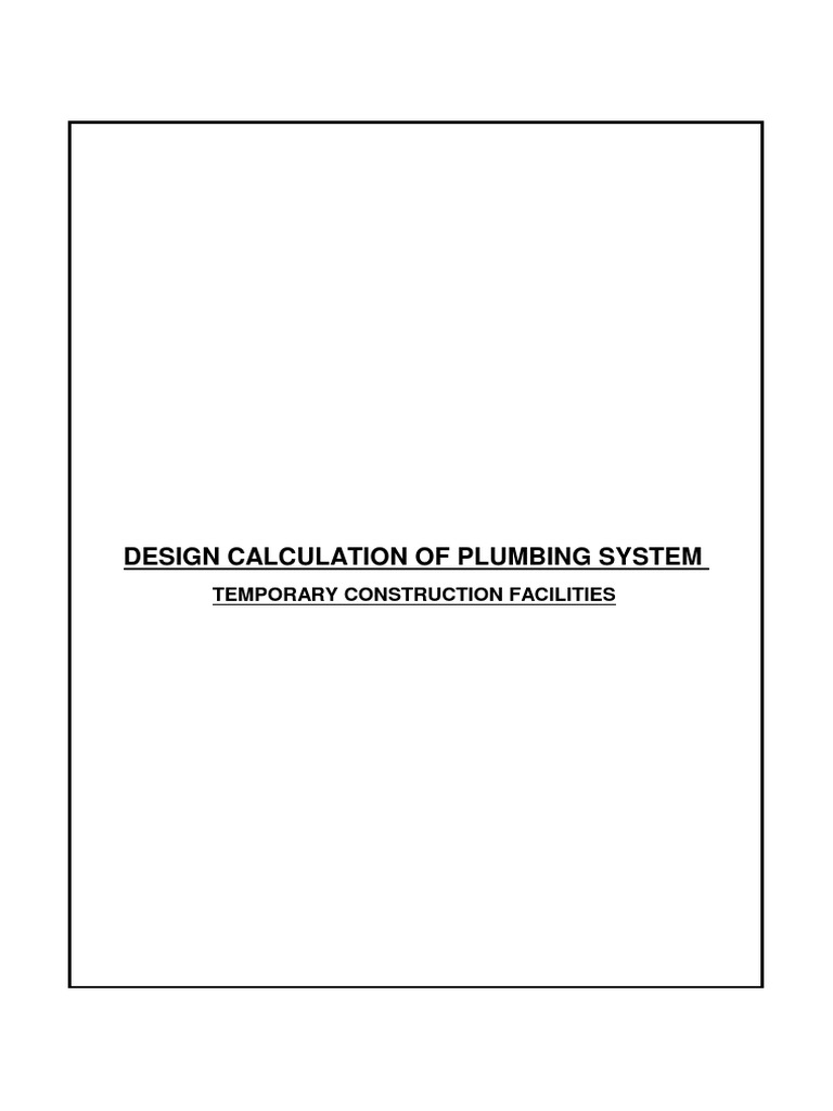 Design of Plumbing System-LUP-08 & LUP-09 | PDF | Toilet | Plumbing