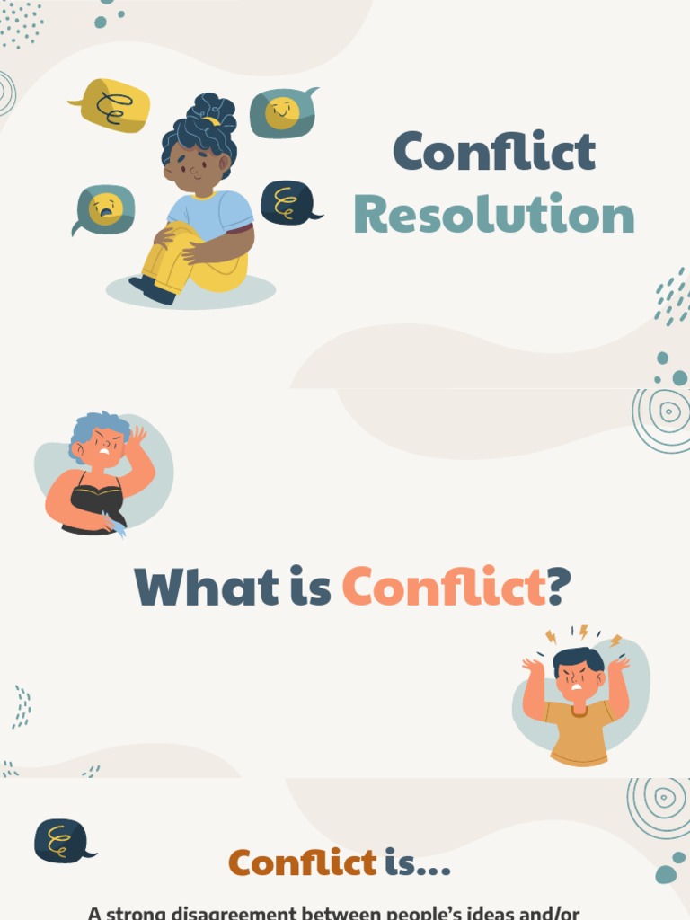 Conflict Resolution-Upper Grades | PDF | Cognitive Science ...