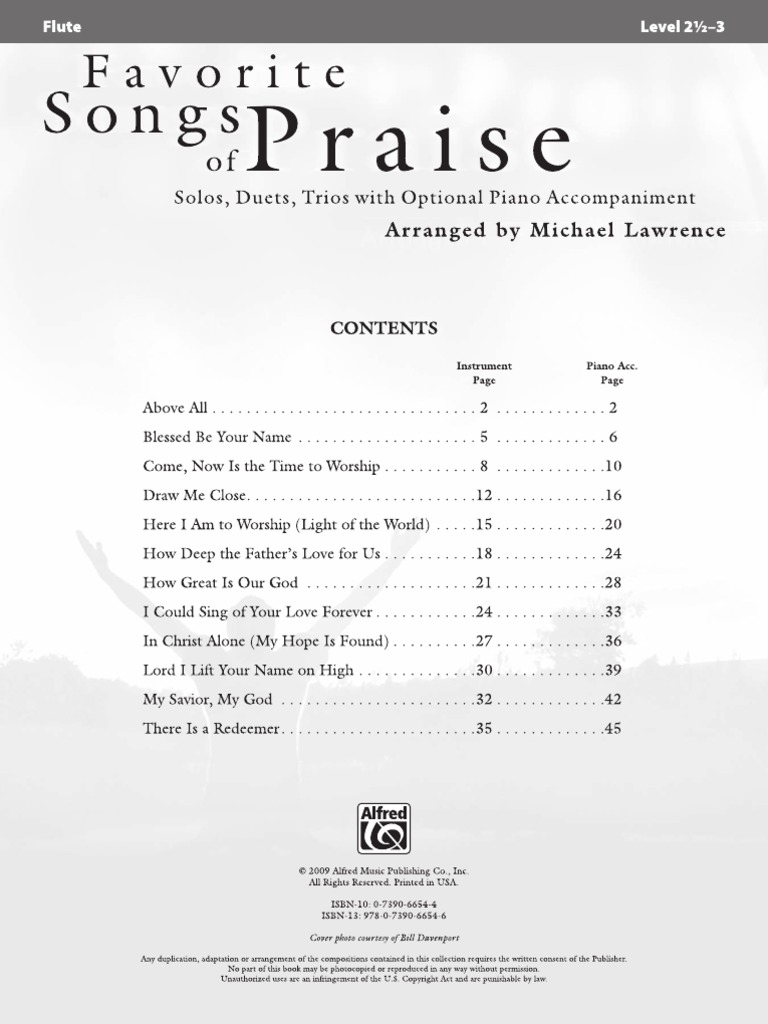 Praise Hymns | PDF