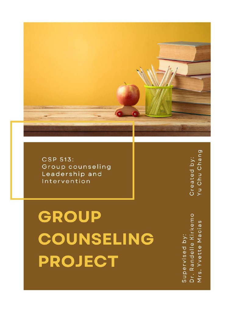 Group Counseling Project | PDF
