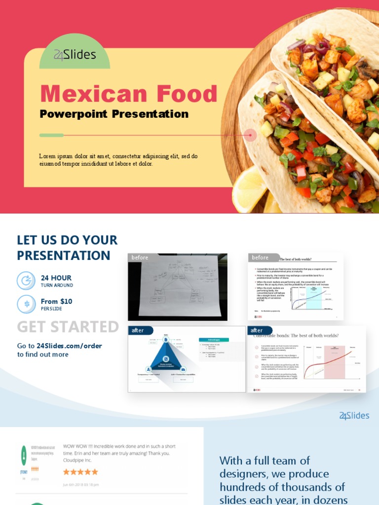 Mexican Food PPT - Playfull | PDF | Food And Drink | Western Cuisine