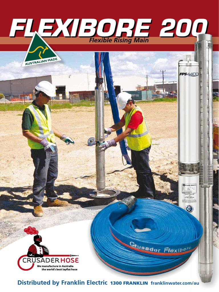 FE972b Crusader Flexibore Series 200 Sales Brochure | PDF | Pump | Pipe ...