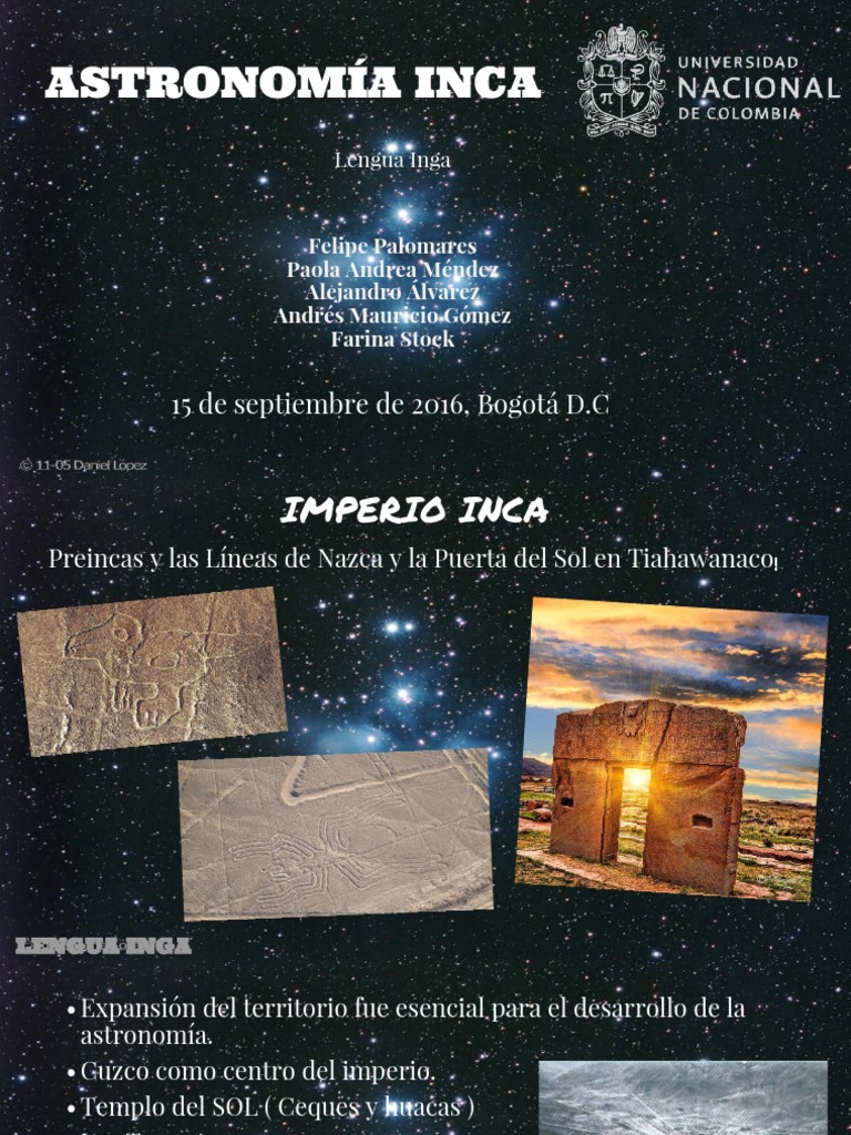 Astronomia Inca | PDF | Constelación | Imperio Inca