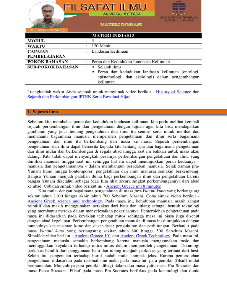 Materi Inisiasi 3 | PDF