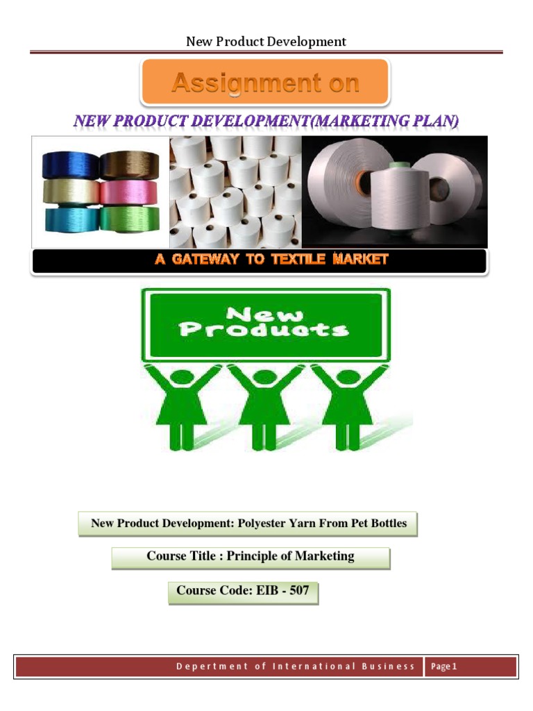 Self Study Project For Ref of New Product Development | PDF