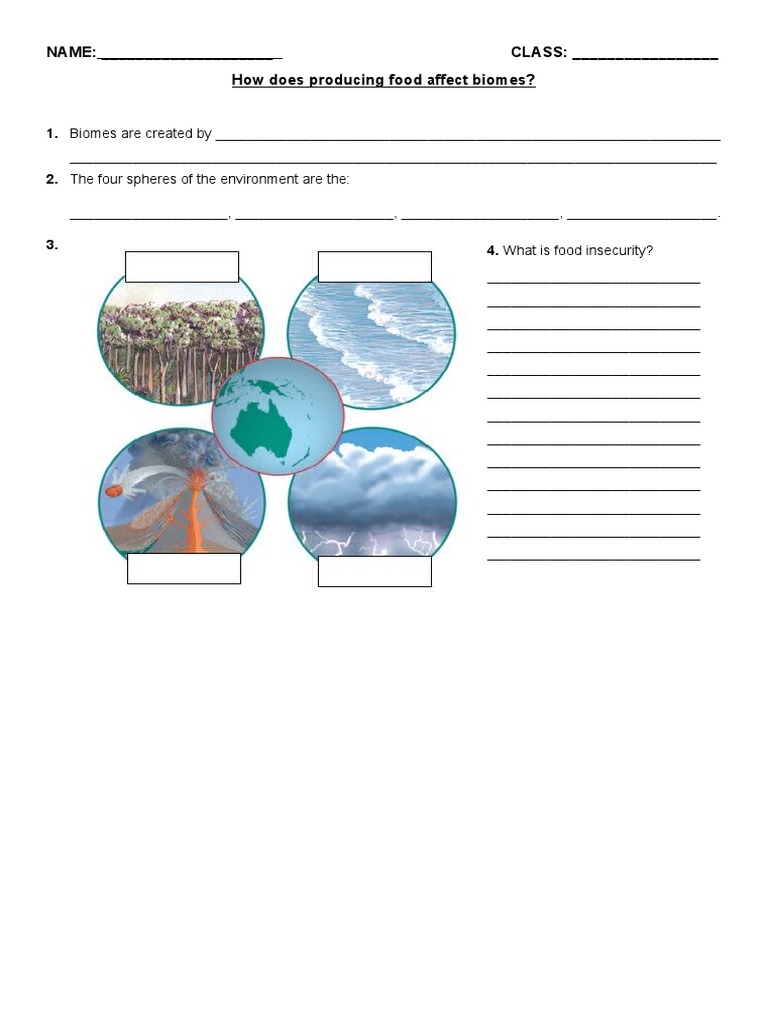 Producing Food Year 9 Geography | PDF | Earth Sciences | Physical Geography
