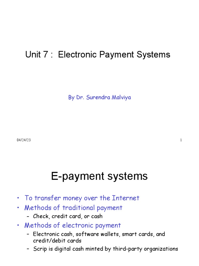 Digital Payment System | PDF | Credit Card | Payments
