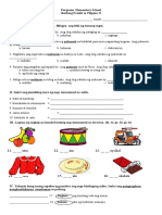 Pandiwa Worksheet | PDF