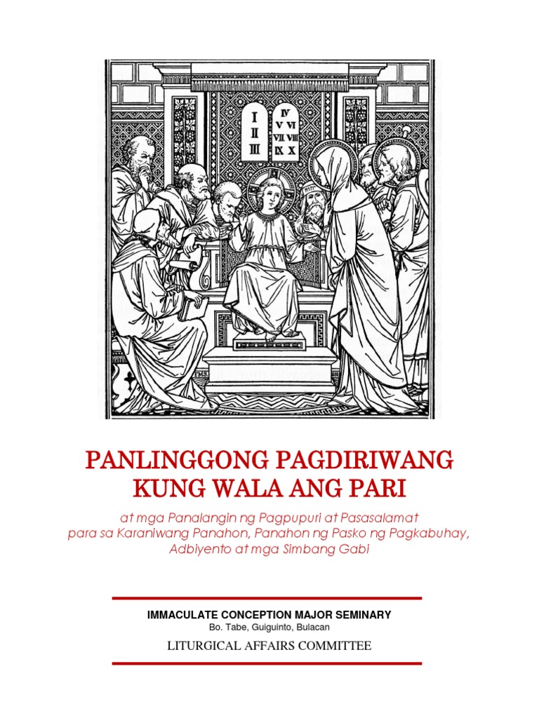Panlinggong Pagdiriwang Kung Wala Ang Pari | PDF