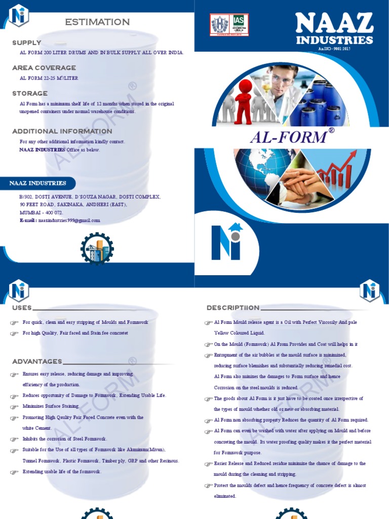 Naaz Industries | PDF | Concrete | Fiberglass